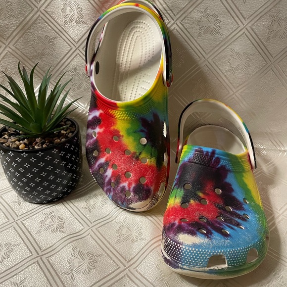 CROCS | Shoes | Rainbow Crocs | Poshmark